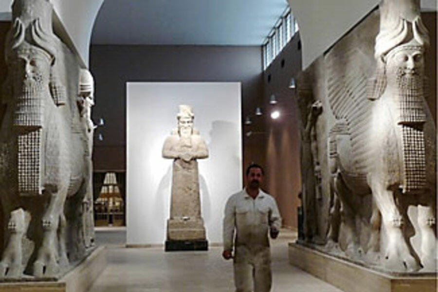 A brief window opens into rarely seen Iraq Museum - CSMonitor.com