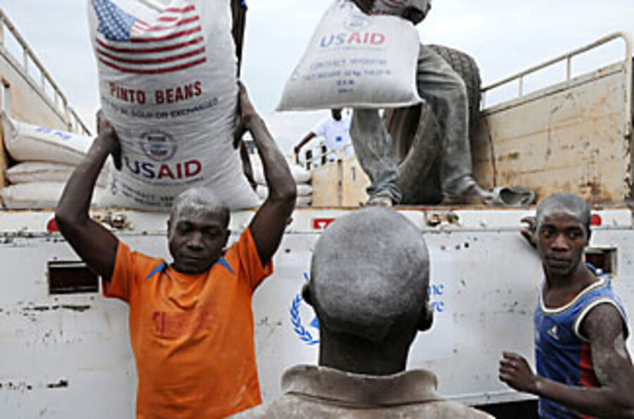 Economy forces Obama to rein in foreign-aid goals - CSMonitor.com