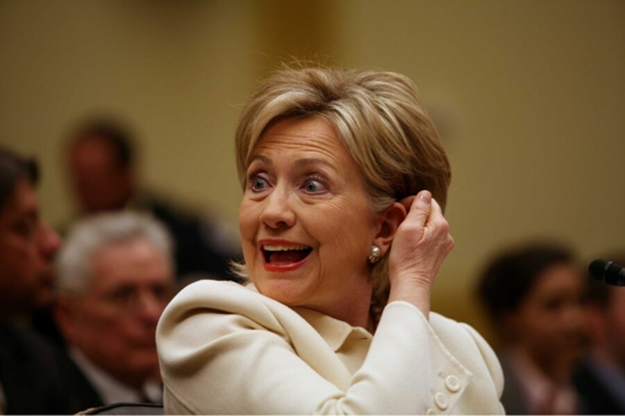 Hillary Clinton digs Ron Paul - CSMonitor.com