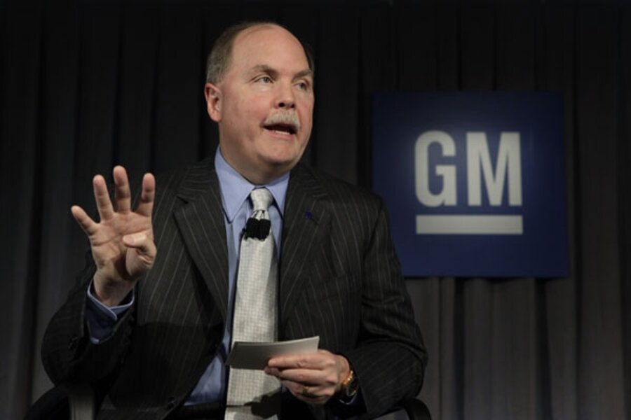 GM to slash nearly half its dealerships to survive - CSMonitor.com