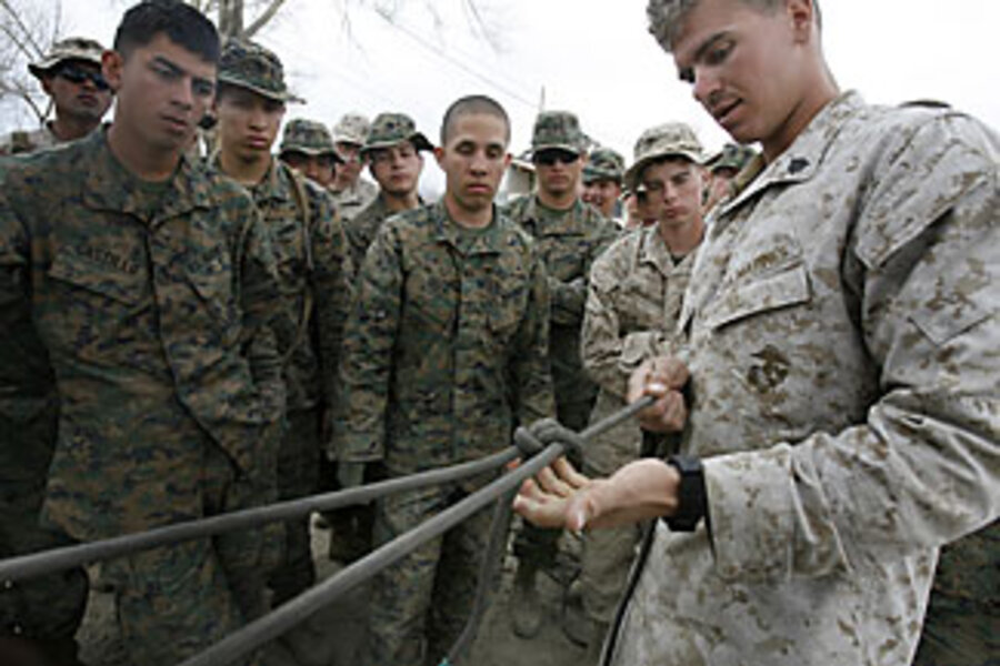 Fighting a high-tech war with a low-tech mule - CSMonitor.com