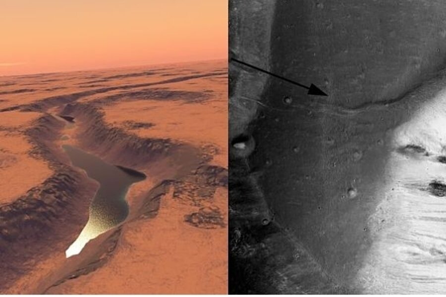 Ancient lake shore on Mars: Primo spot for hunting signs of past life ...