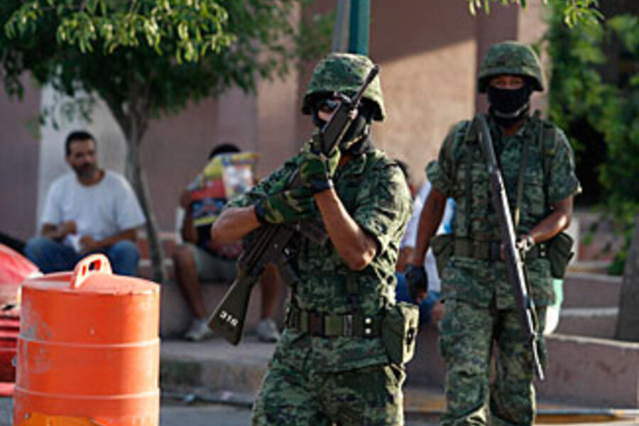 Mexico's Army is violating human rights, groups say - CSMonitor.com