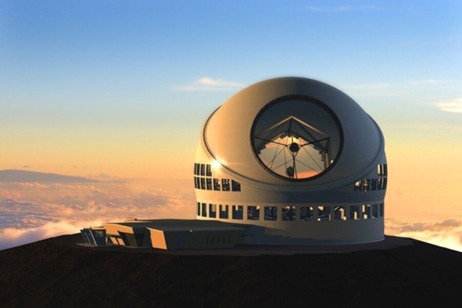 Volcano says aloha to world's largest telescope - CSMonitor.com