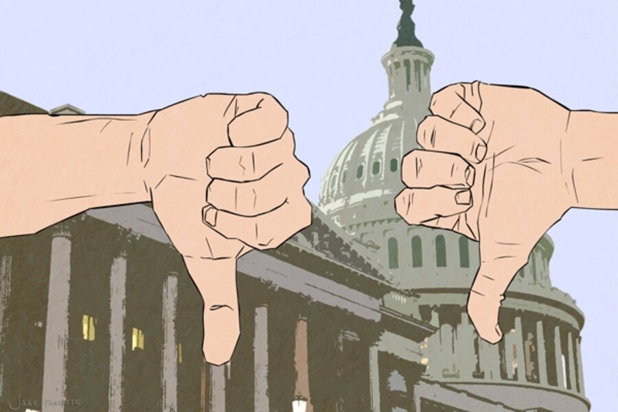 Public likes local government, but Washington not so much - CSMonitor.com
