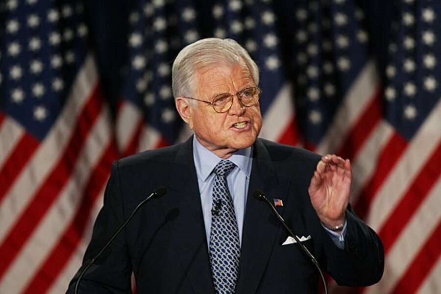 Long Senate record made Kennedy a giant in his own right - CSMonitor.com