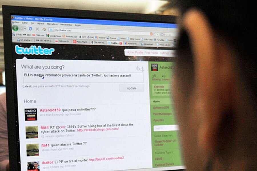 Twitter crash points to rise of denial-of-service attacks - CSMonitor.com