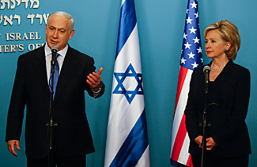 Clinton met with anger and frustration in Israel, Pakistan - CSMonitor.com