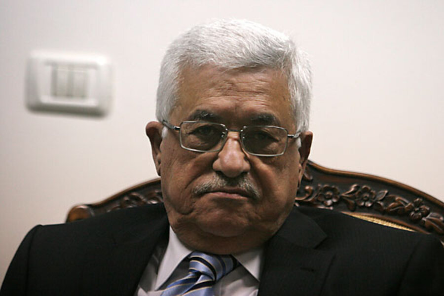 Why the PLO extended Abbas's term - CSMonitor.com