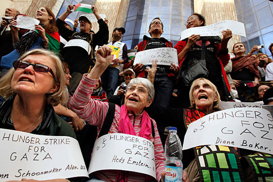 Gaza hunger strikes: 'Gorgeous' George, a Holocaust granny, and angry ...