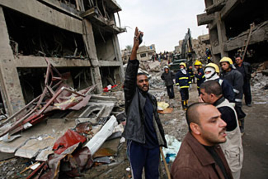 Baghdad bombings: Iraqis demand security - CSMonitor.com