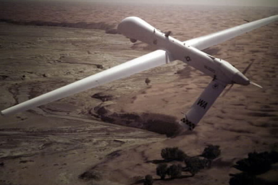 Drone aircraft in a stepped-up war in Afghanistan and Pakistan ...