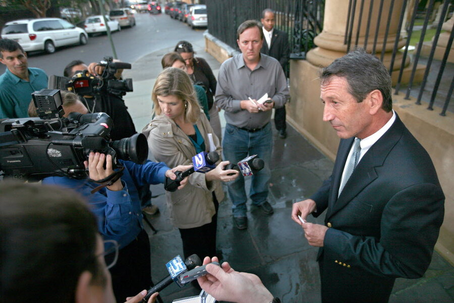 S.C. Gov. Mark Sanford is censured, but won't be impeached - CSMonitor.com