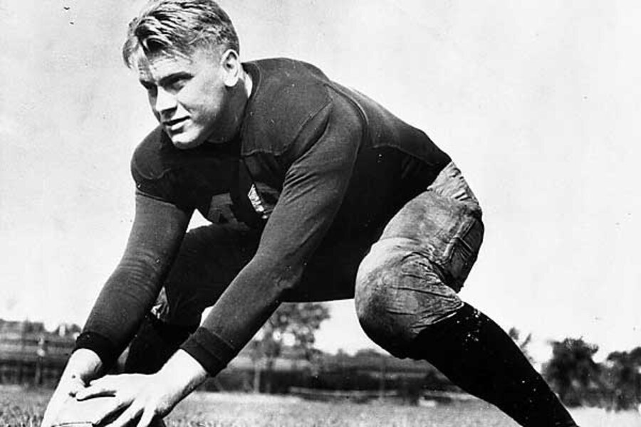 Which president was the best football player? - CSMonitor.com