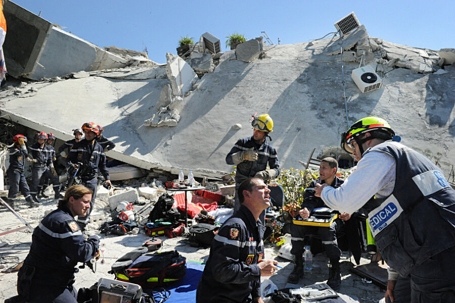 Haiti relief work in high gear as rescue teams work round the clock ...