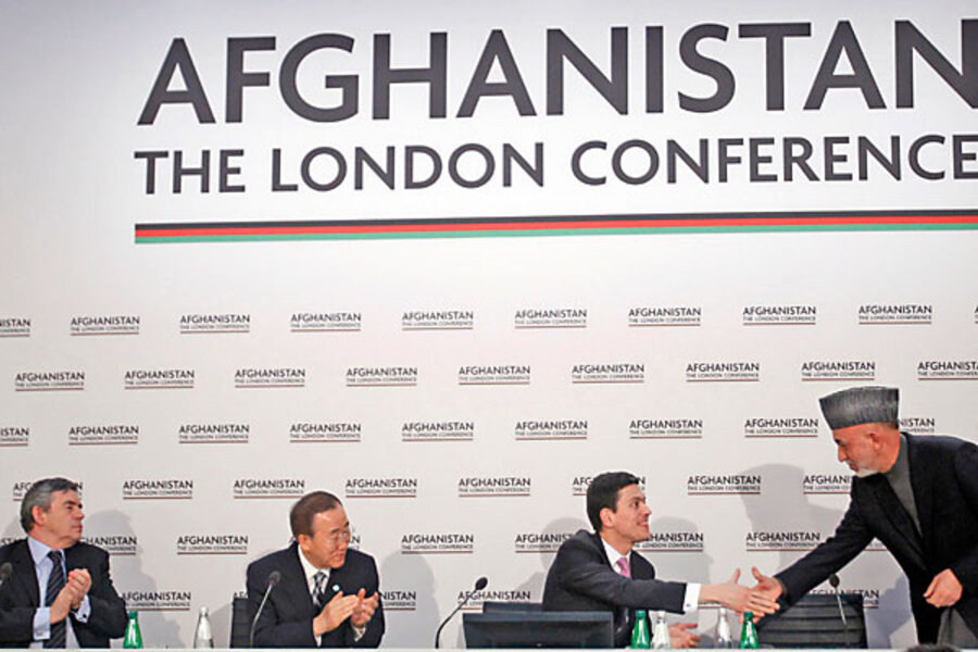 At London Afghanistan conference, a developing script of withdrawal ...