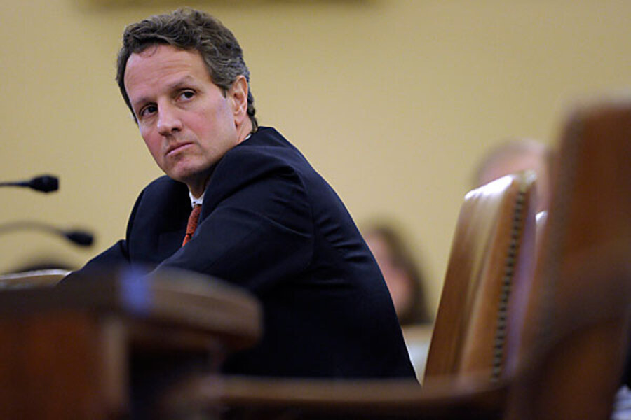 Lawmakers grill Geithner on federal deficits, tax hikes - CSMonitor.com