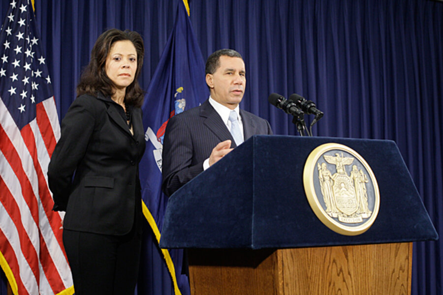 David Paterson drops out of New York governor's race - CSMonitor.com