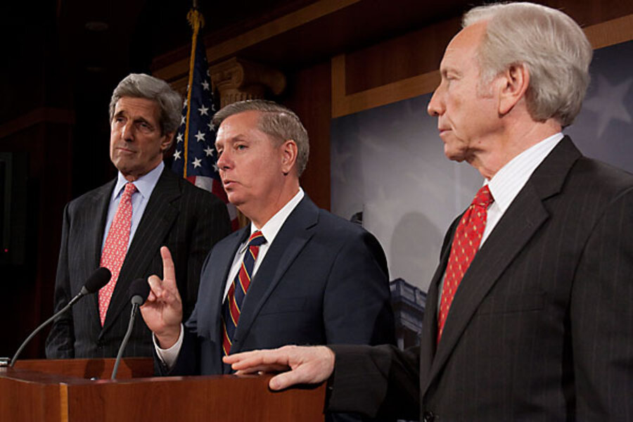 At White House: 14 senators discuss climate-energy legislation ...