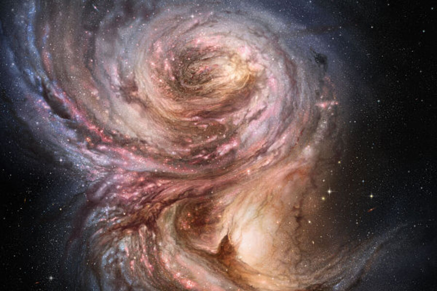 Stunning views of star birth in a distant galaxy - CSMonitor.com