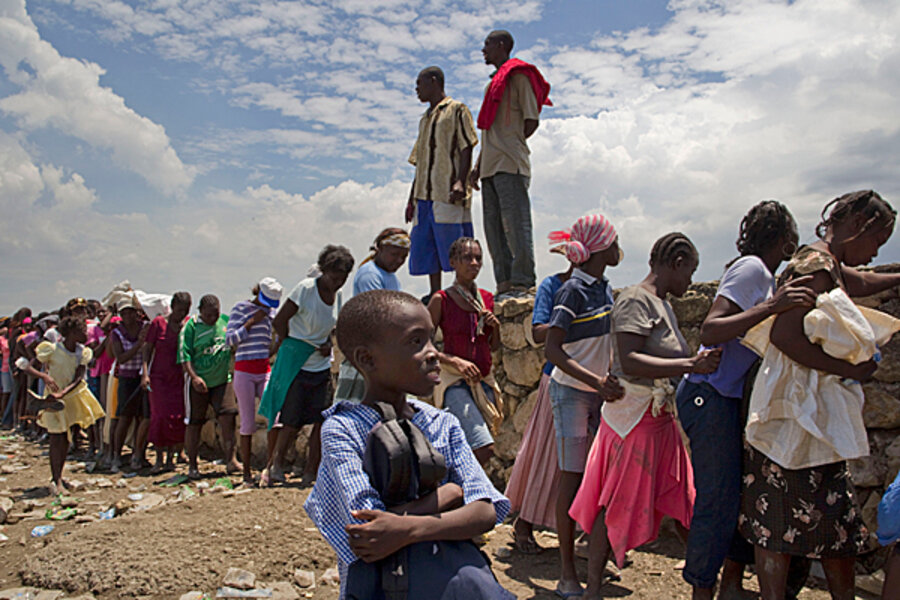 Haiti relief: Anger, confusion as authorities relocate homeless ...