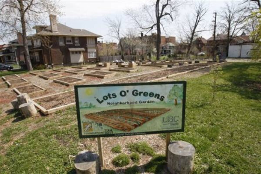 Detroit leads the way in urban farming - CSMonitor.com