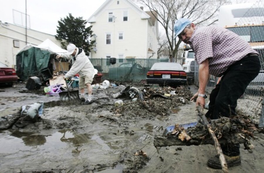 Hard hit Rhode Island looks to federal aid as floods recede - CSMonitor.com