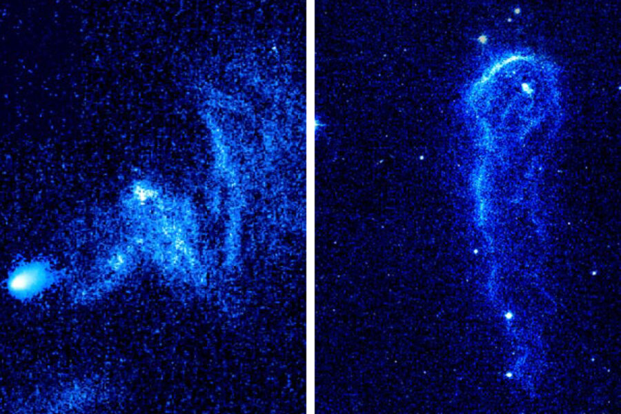 Massive runaway star near Tarantula Nebula races thru universe at ...
