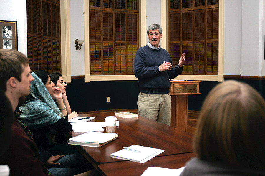 A professor and writer finds ways for peacebuilding - CSMonitor.com
