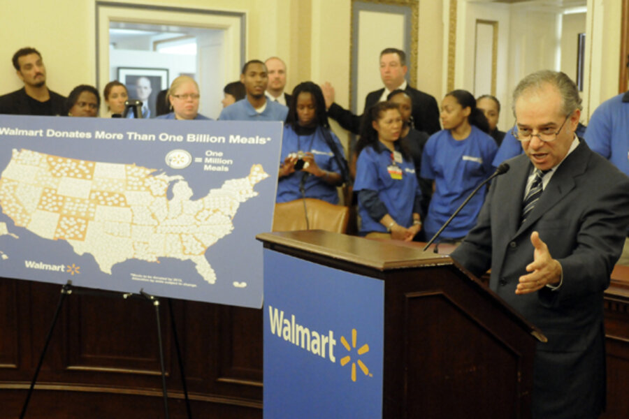 Retail giant Wal-Mart will donate $2 billion to US food banks ...