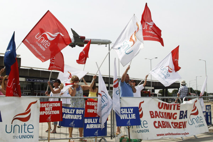 Labor unrest likely to continue in Britain - CSMonitor.com