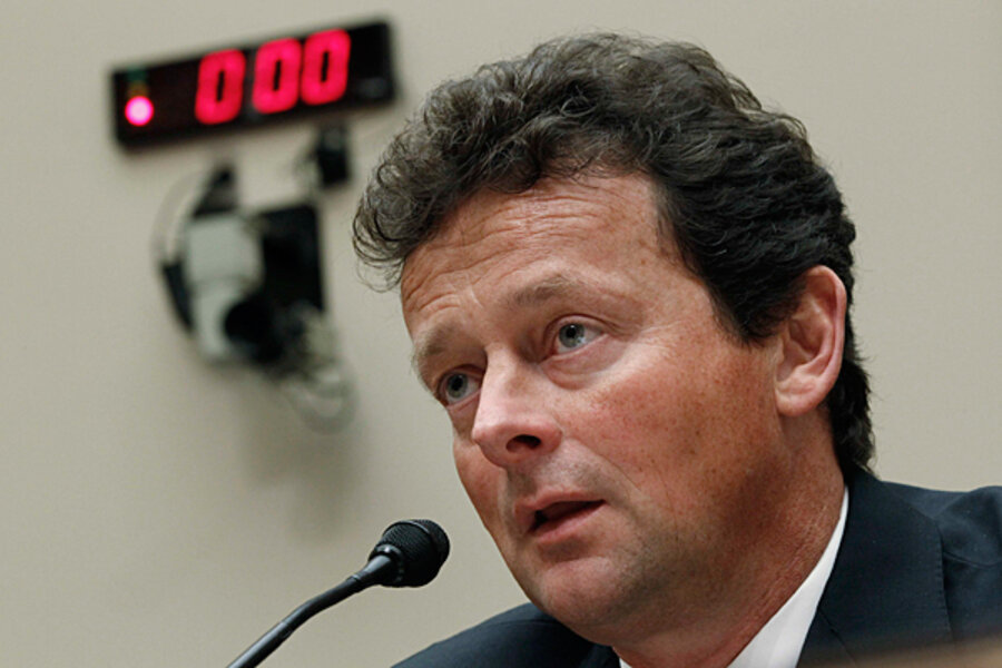 Hayward testimony: BP contrite, but not ready to take all blame ...