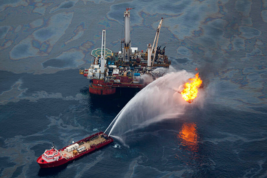 BP moves a step closer to full containment of Gulf oil spill leak ...