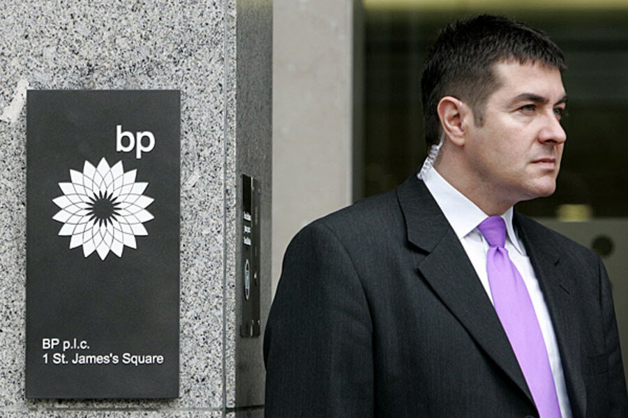 BP stock down sharply in London - CSMonitor.com
