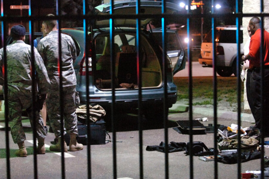 Armed man arrested at US air base AWOL from military unit - CSMonitor.com