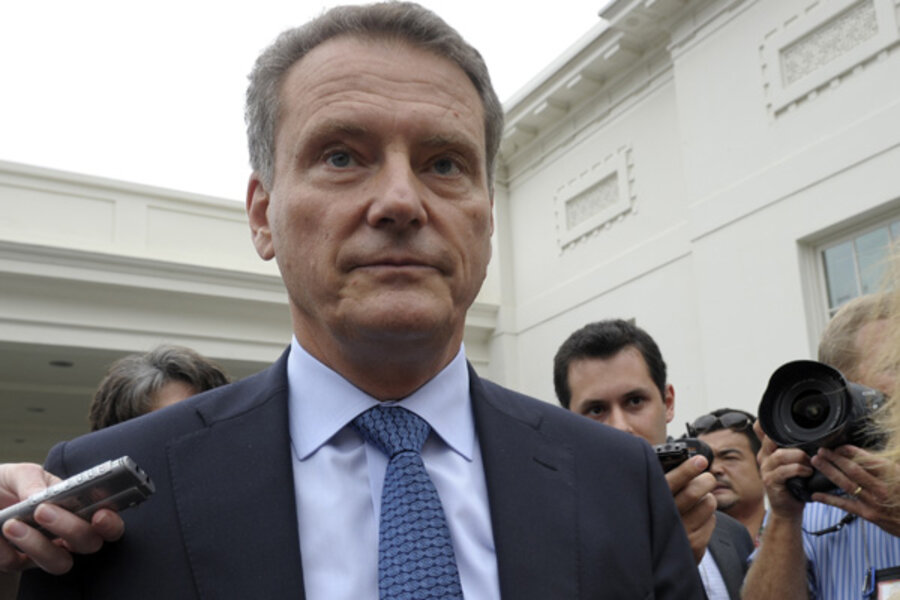 Carl-Henric Svanberg says Tony Hayward will no longer run BP oil spill ...