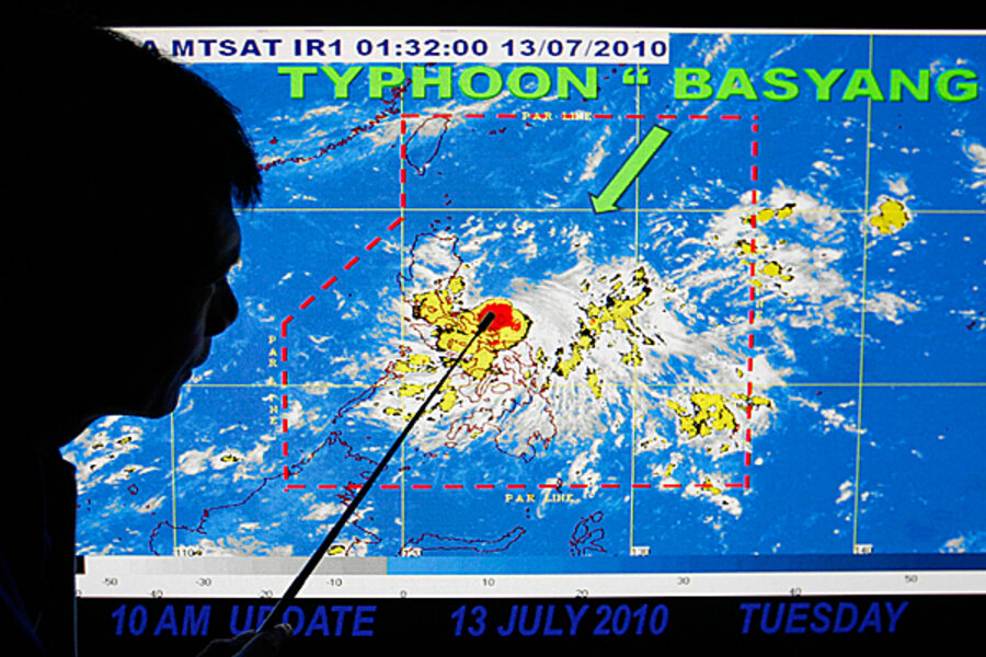 Philippines typhoon hits the country's east coast Tuesday - CSMonitor.com