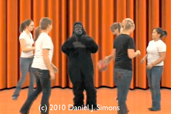 Invisible Gorilla test returns, showing that we're still not paying ...