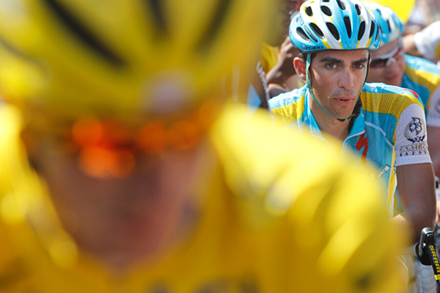 Alberto Contador strikes hard in Tour de France Stage 12 - CSMonitor.com