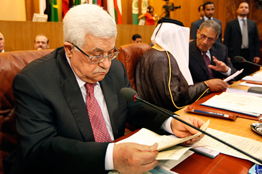 Breakthrough? Abbas gets Arab backing to enter Israeli-Palestinian ...