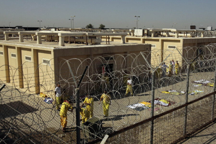 As US hands over last prison in Iraq, a glimpse at how detainees lived ...