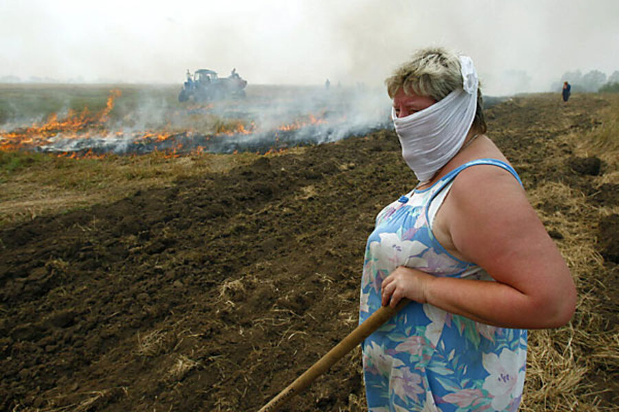 Russia wildfires: Thick, toxic smog chokes Moscow residents - CSMonitor.com