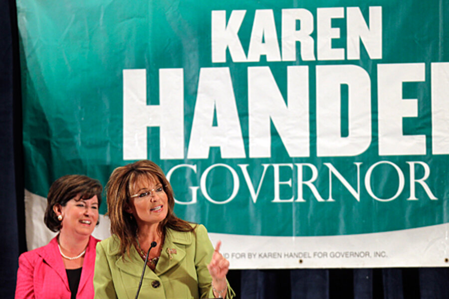 Georgia governor primary: Has Sarah Palin left GOP in disarray ...