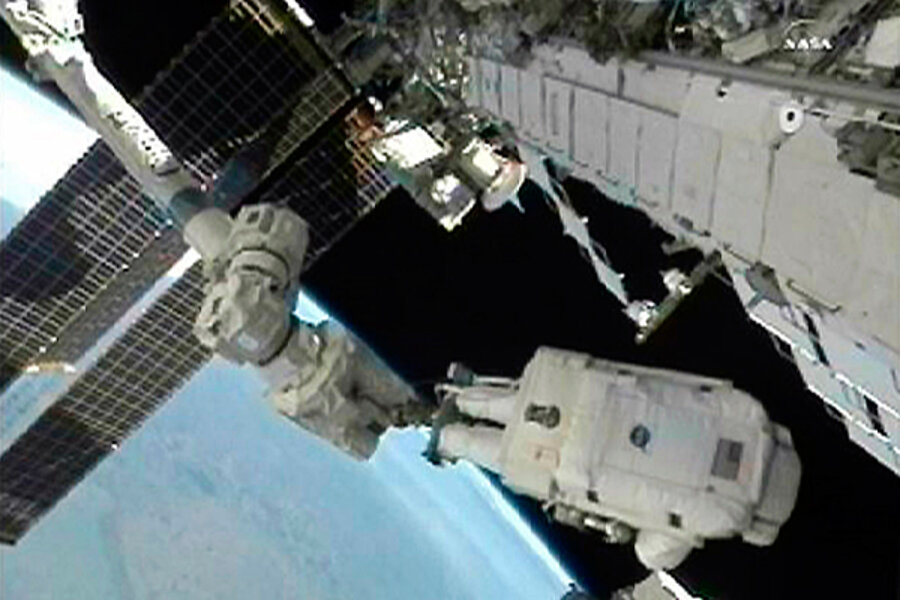 Space station spacewalk saga: faulty pump removed, more work ahead ...