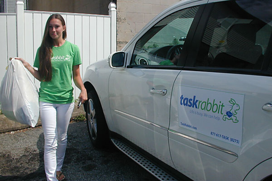 TaskRabbit: a jobs lifeline for some unemployed - CSMonitor.com