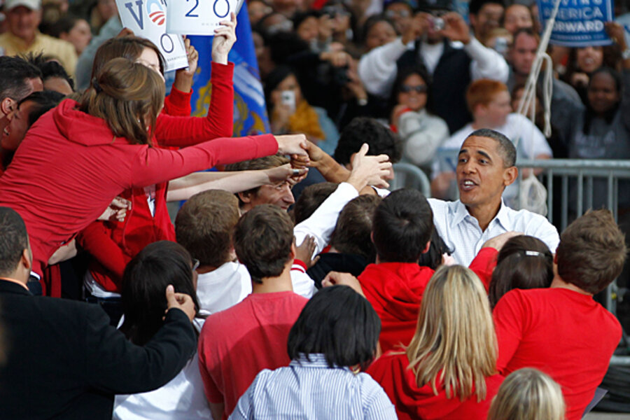 What's Obama doing to try to fire up drooping Democrats? - CSMonitor.com