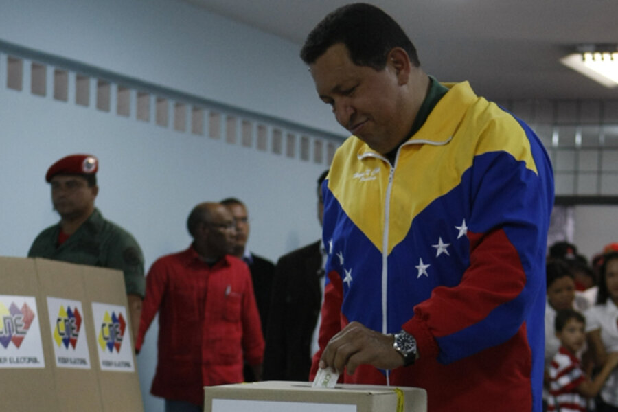 Venezuela election checks power of Hugo Chávez - CSMonitor.com