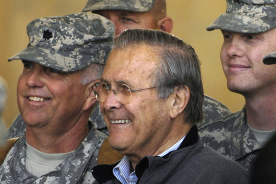 Donald Rumsfeld memoir, 'Known and Unknown,' will come out next January ...