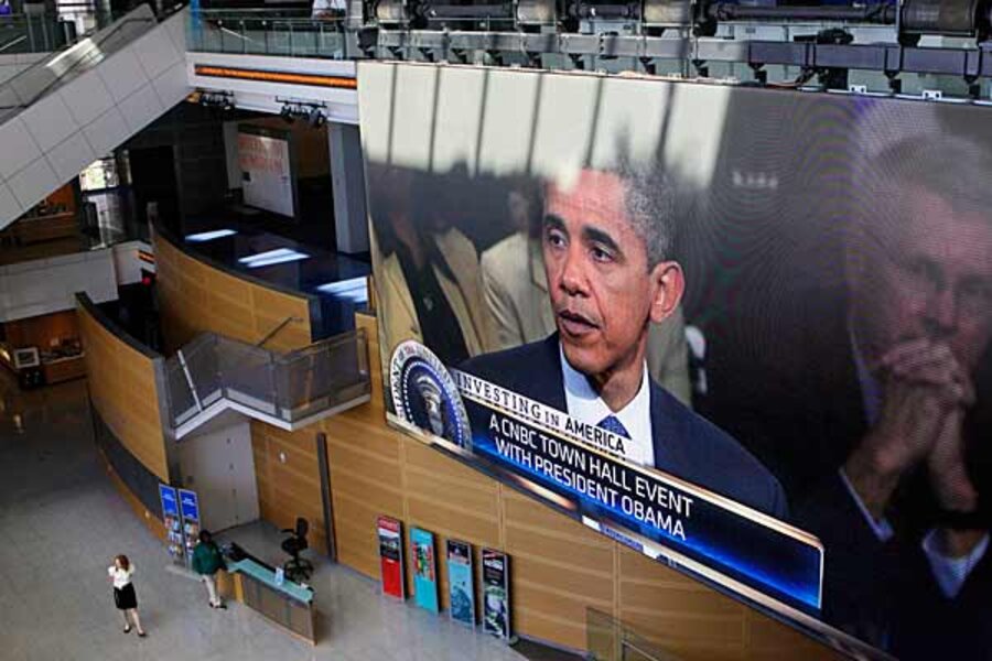 Obama: 'tea party' wrong on 'culprits' of economic woes - CSMonitor.com
