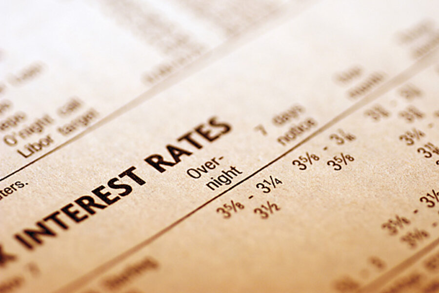 A case for higher interest rates - CSMonitor.com